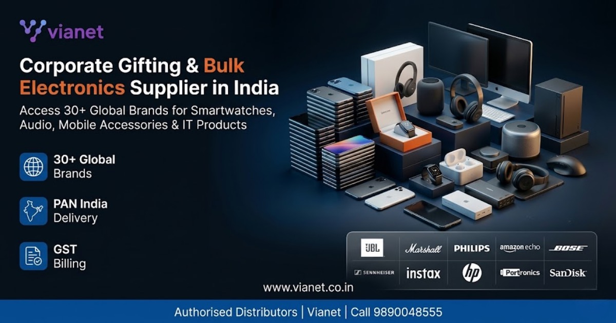 VIANET Tech Distributors | Corporate Gifting & Bulk Electronics ...